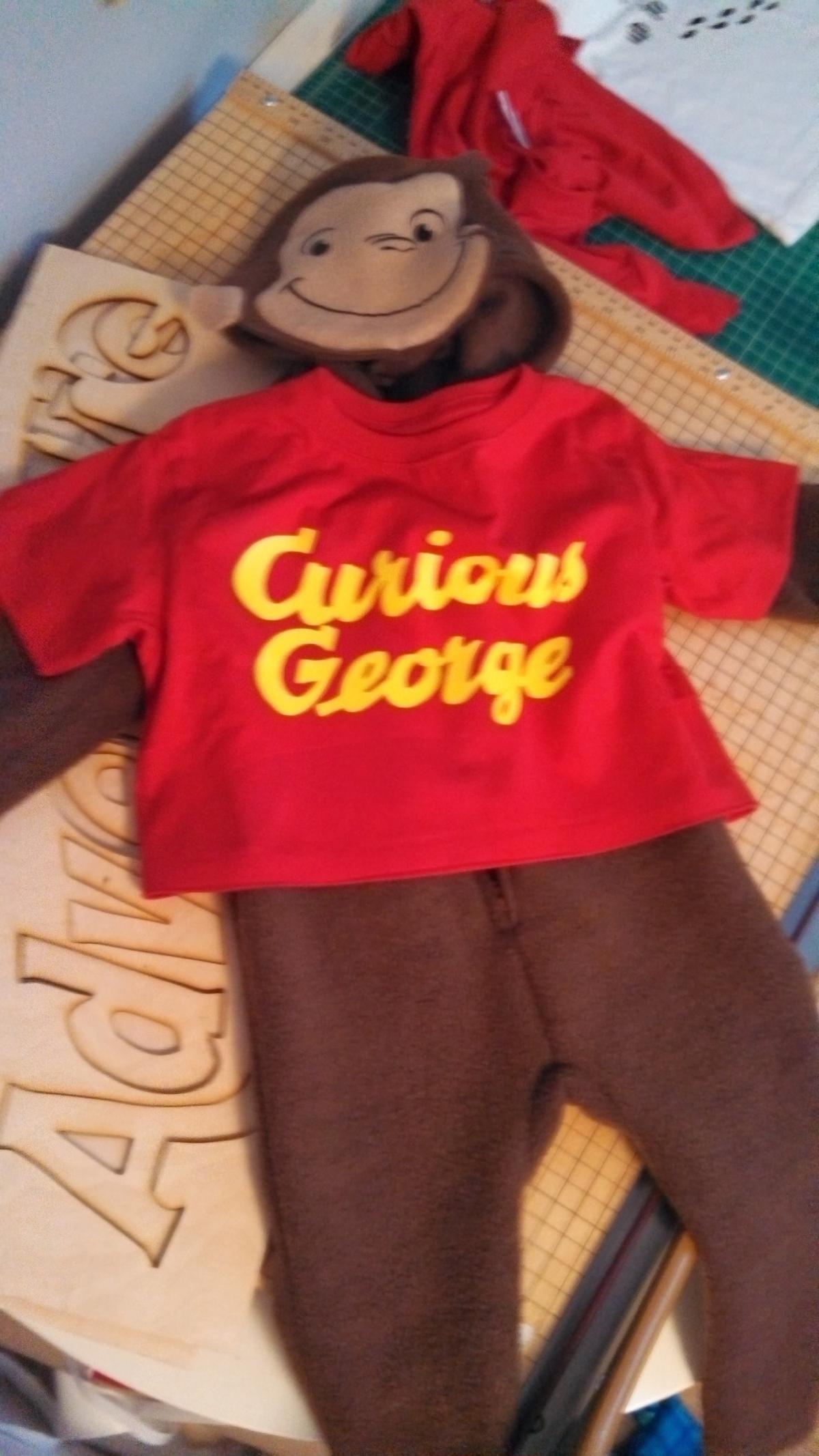 Halloween 2013: Sewing a Curious George Costume