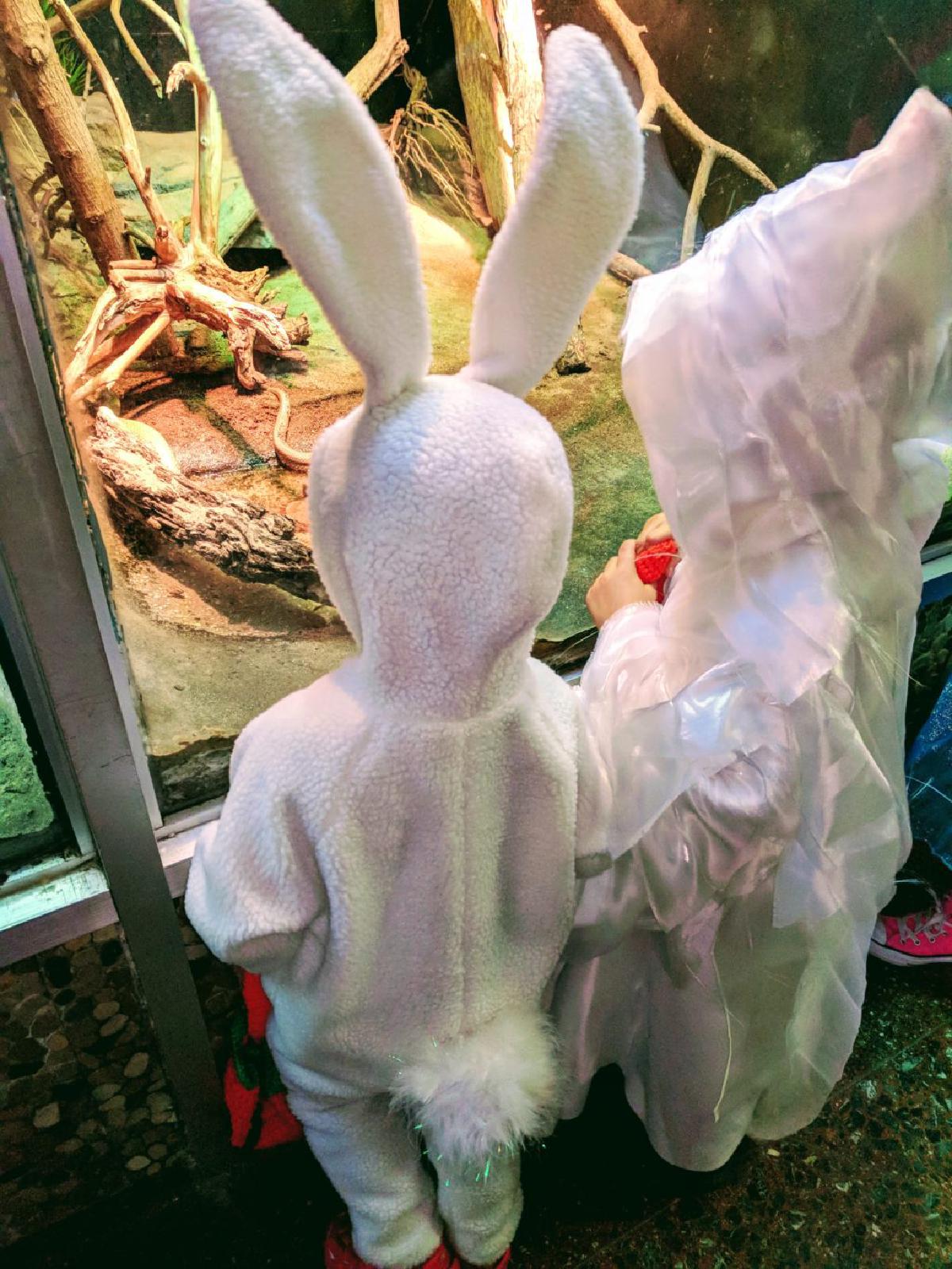 Halloween 2017: Sewing Ghost and Bunny Costumes